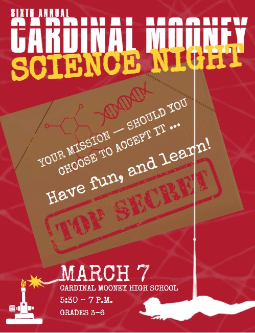 Events from February 28 – February 9 – Cardinal Mooney