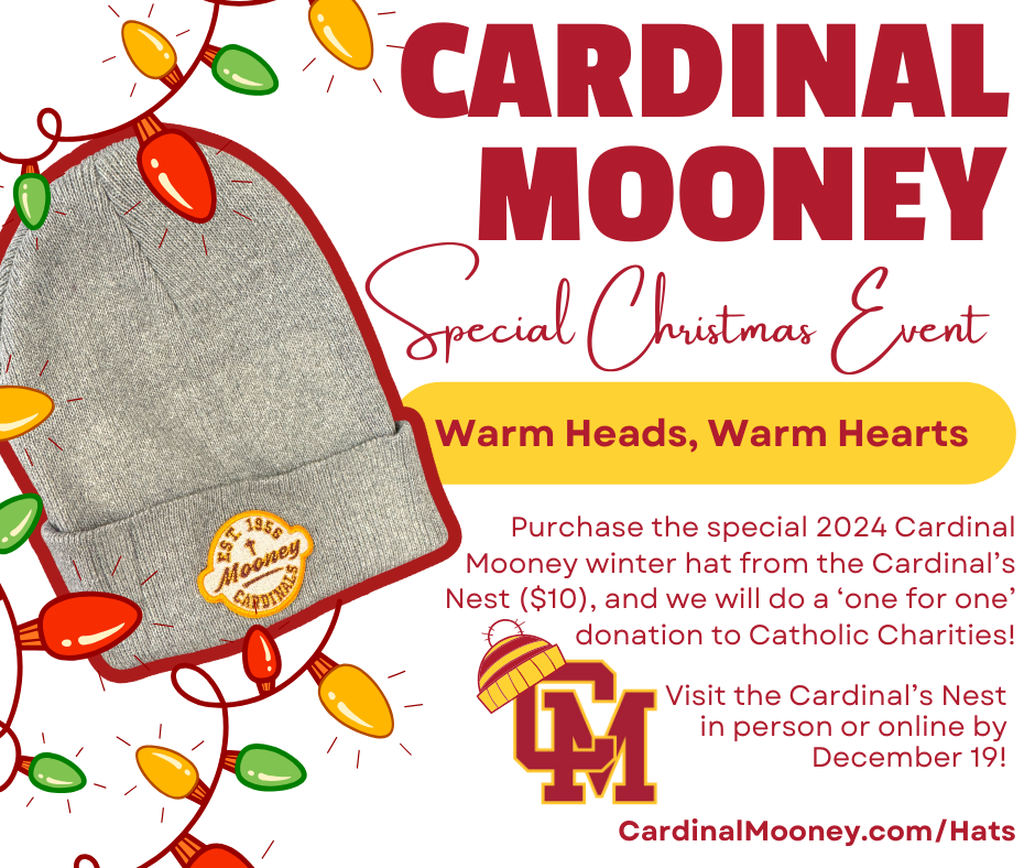 Give back with 'Warm Heads, Warm Hearts' - Cardinal Mooney