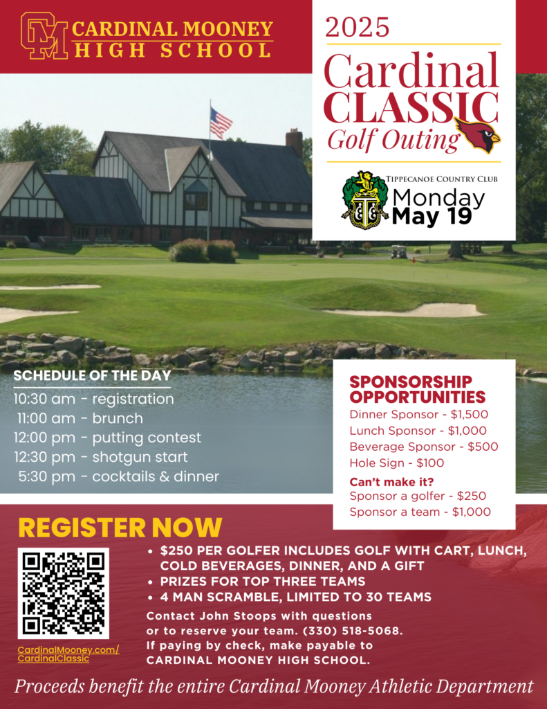 Cardinal Classic Golf Outing set - Cardinal Mooney